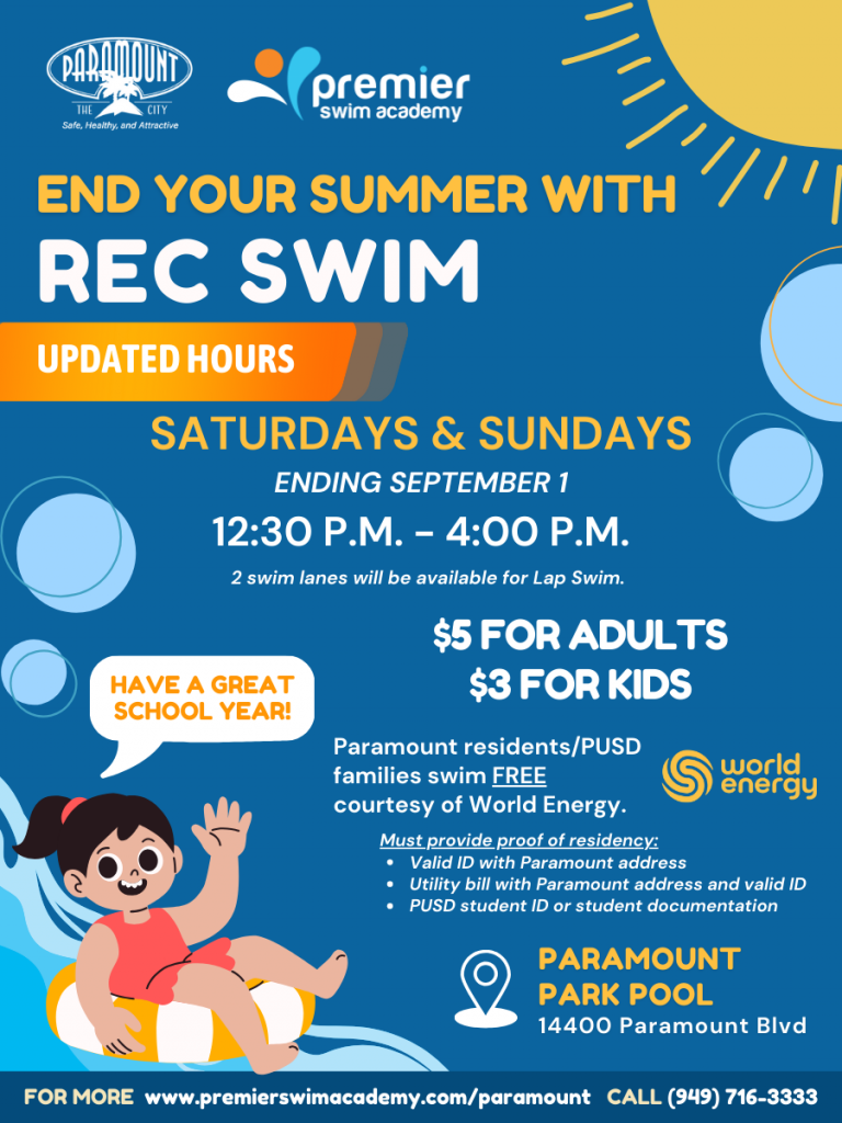 Aquatics - City of Paramount