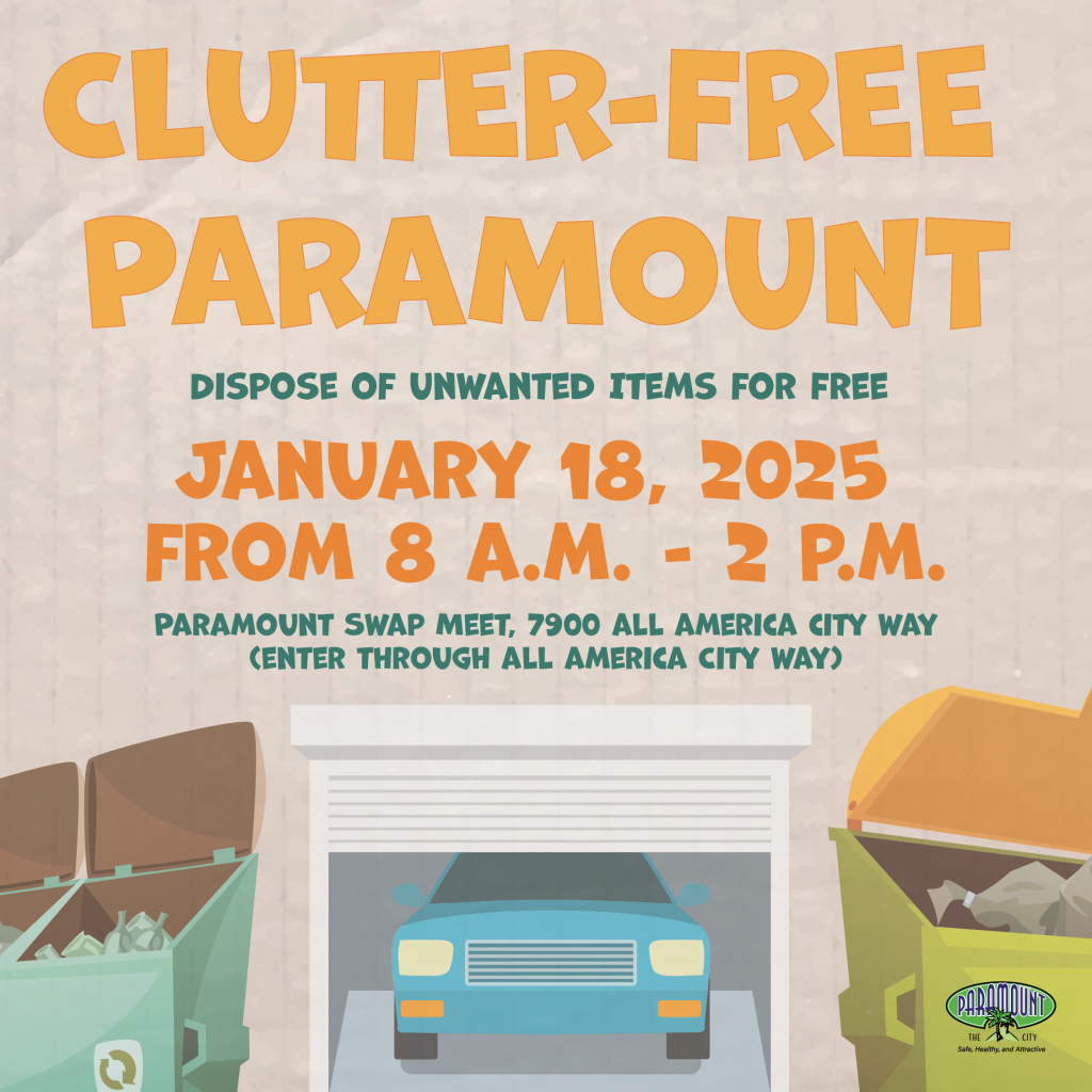 Clutter-Free Paramount - City of Paramount
