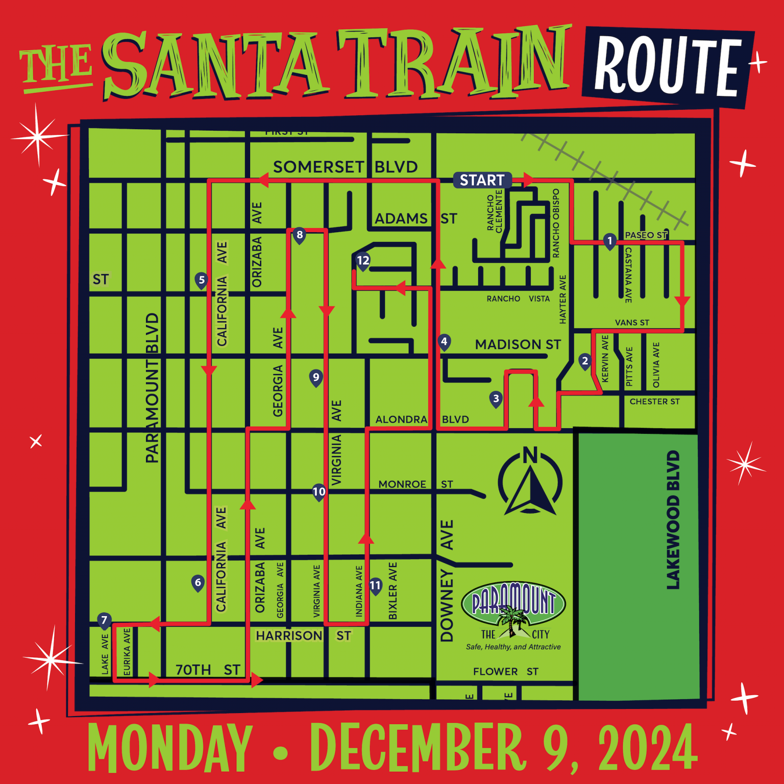 Santa Train - City of Paramount