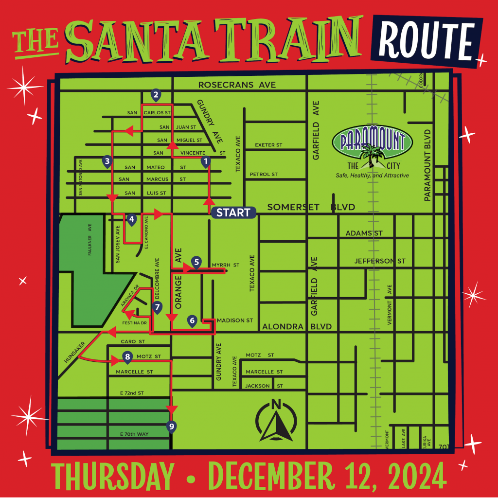 Santa Train - City of Paramount