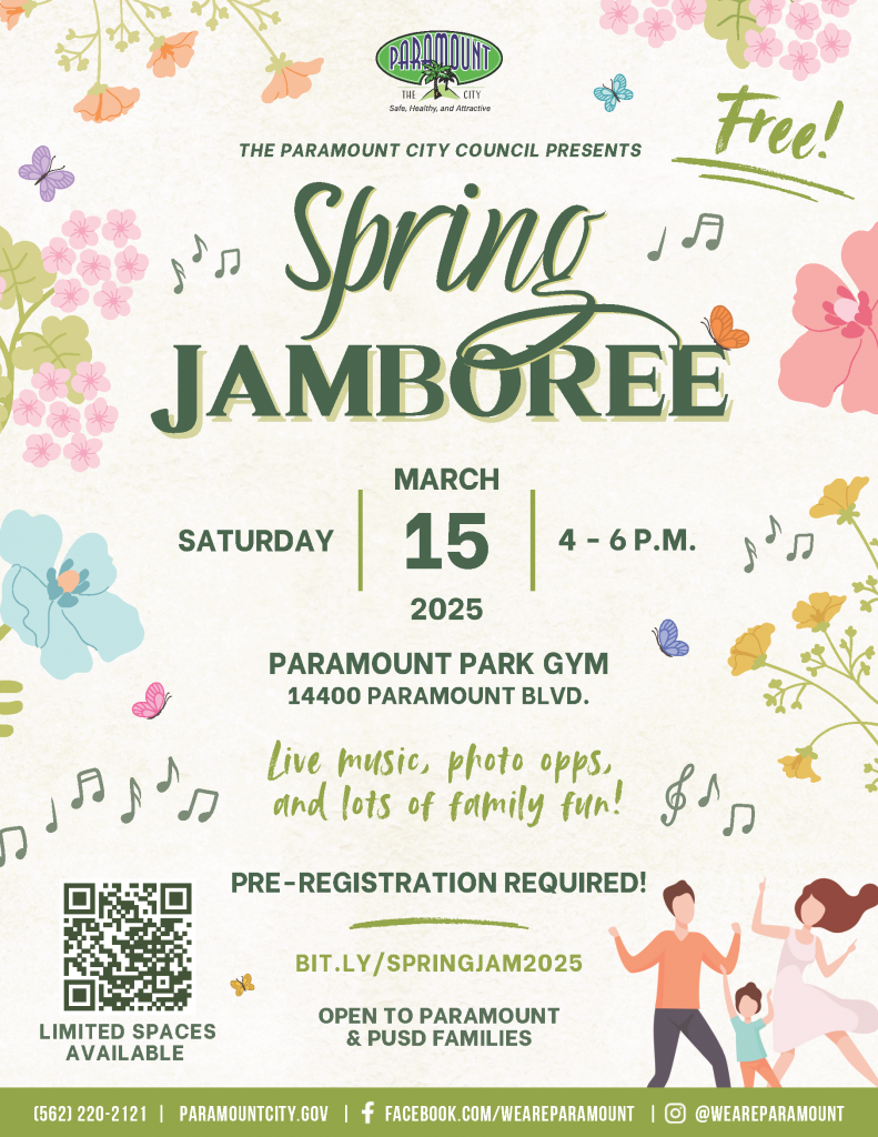 1660 Adult Recreation - Spring Jamboree - City of Paramount