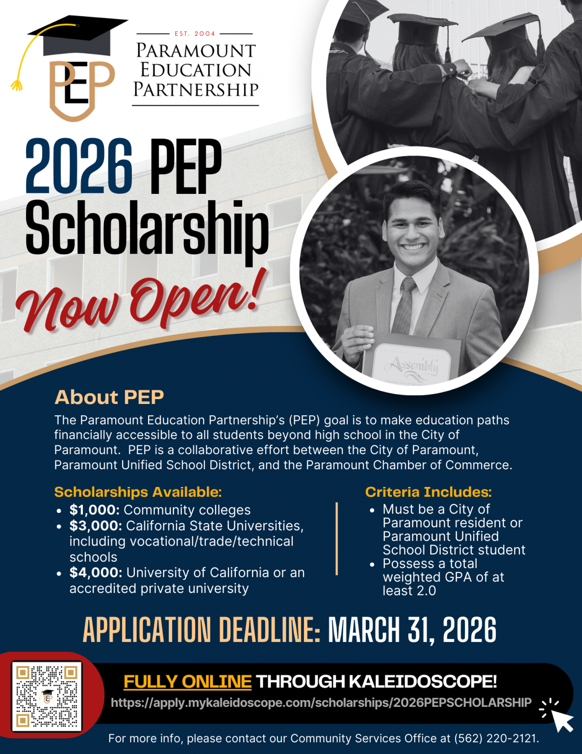 Paramount Education Partnership (PEP) - City of Paramount